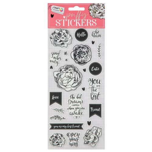 Craft Sensation Kreativa Stikeri od pene - Afirmacije - 52090