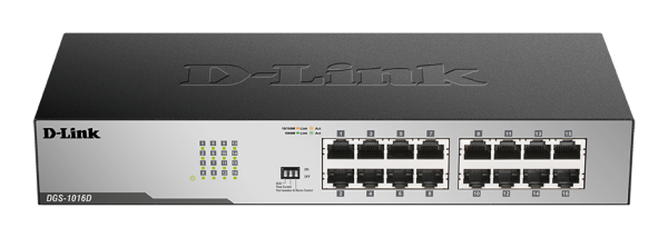 LAN Switch D-Link DGS-1016D 101001000Mbps 16port Gigabit