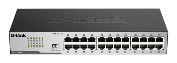 LAN Switch D-Link DGS-1024D 101001000Mbps 24port Gigabit