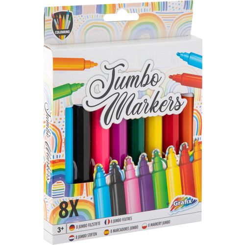 Grafix Kreativa Jumbo Markeri - 8 komada - 52073