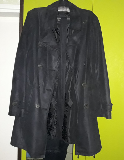 *SALE* Trench mantil od velura KAO NOV! 38/M