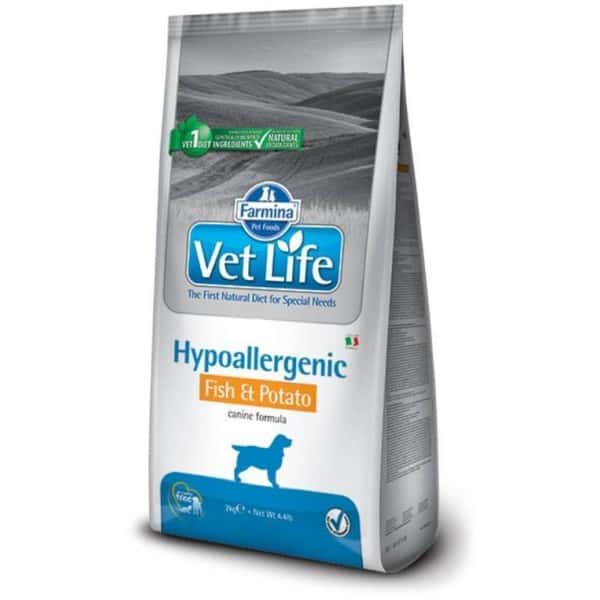 VetLife Dog Hypoallergenic Fish&Potato 2kg