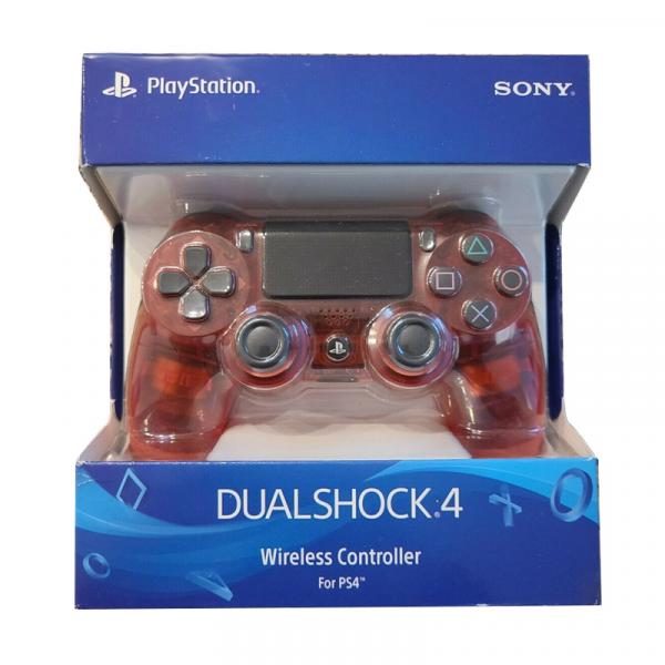 Joypad Dual Shock WIFI za PS4 transparent crveni A klasa