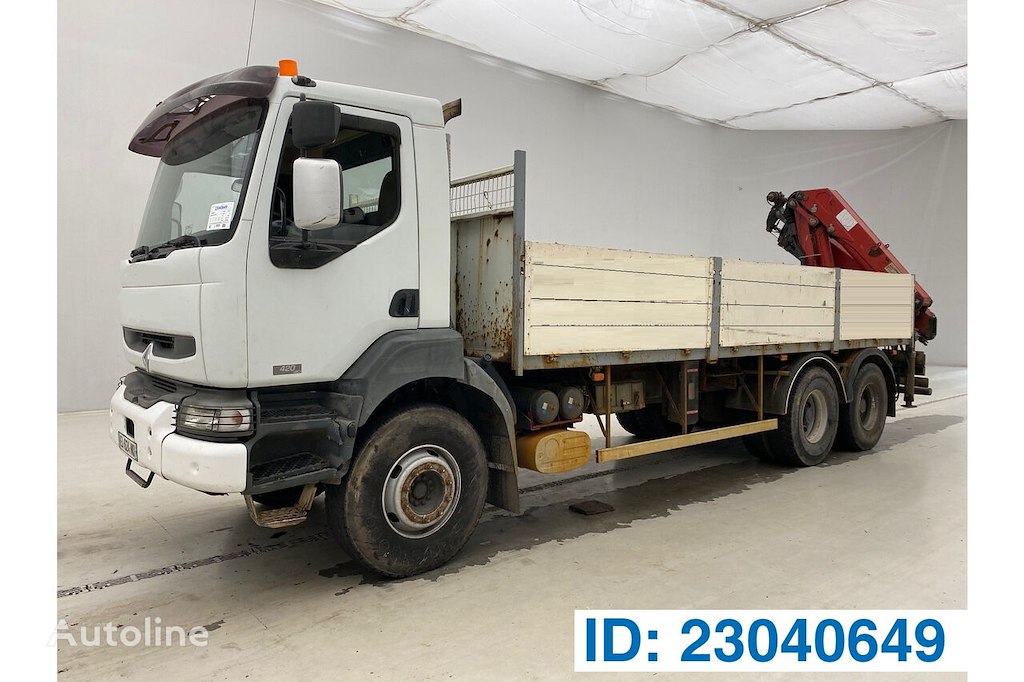 Renault KERAX 420 DCi kamion s ravnom platformom