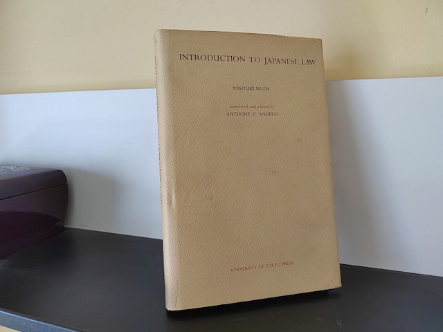 Introduction to Japanese Law