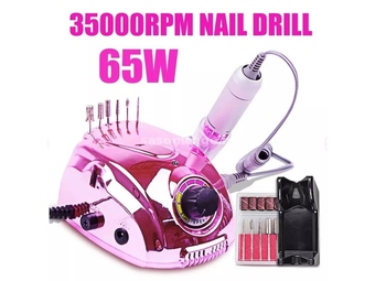 Turpija za nokte DM-212 Hromirana 65w 35000obrt Pink