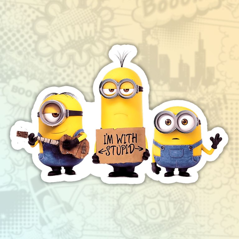 MINIONS STIKER 2