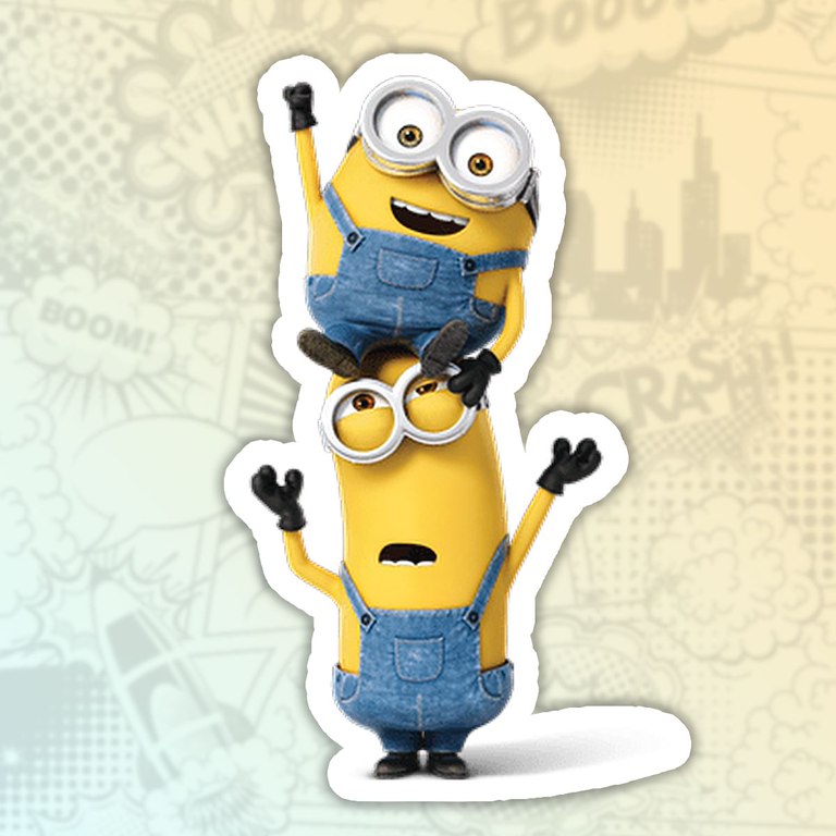 MINIONS STIKER 4