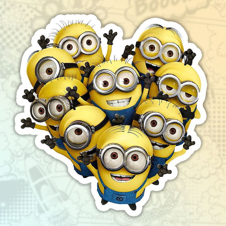 MINIONS STIKER 5