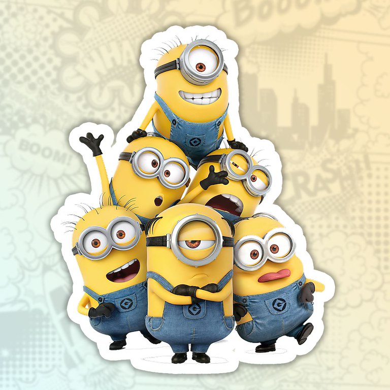 MINIONS STIKER 7