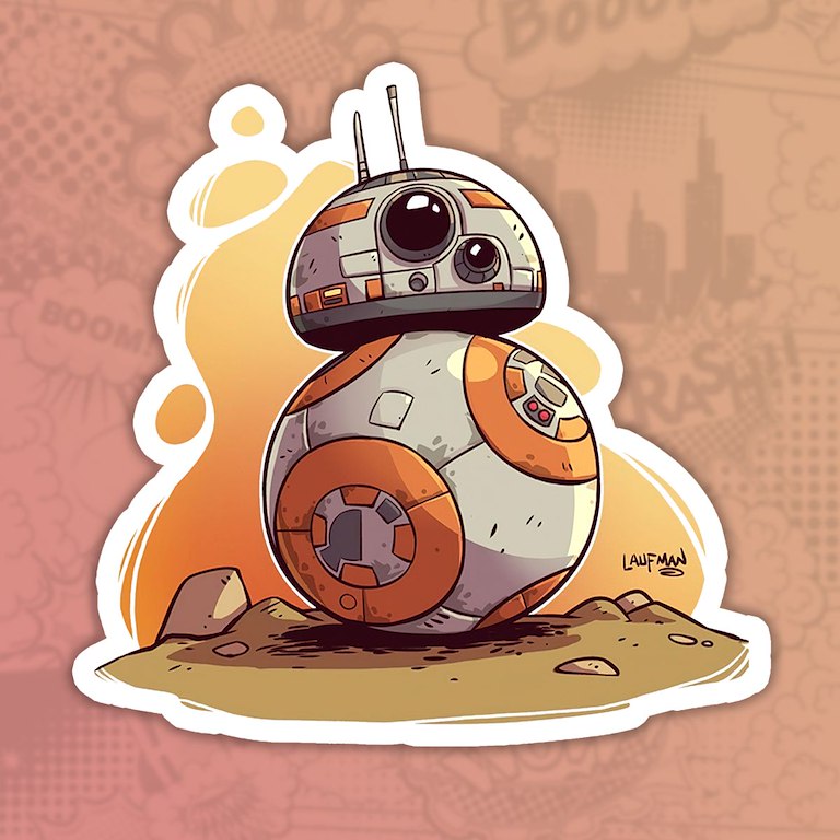 STAR WARS STIKER 16