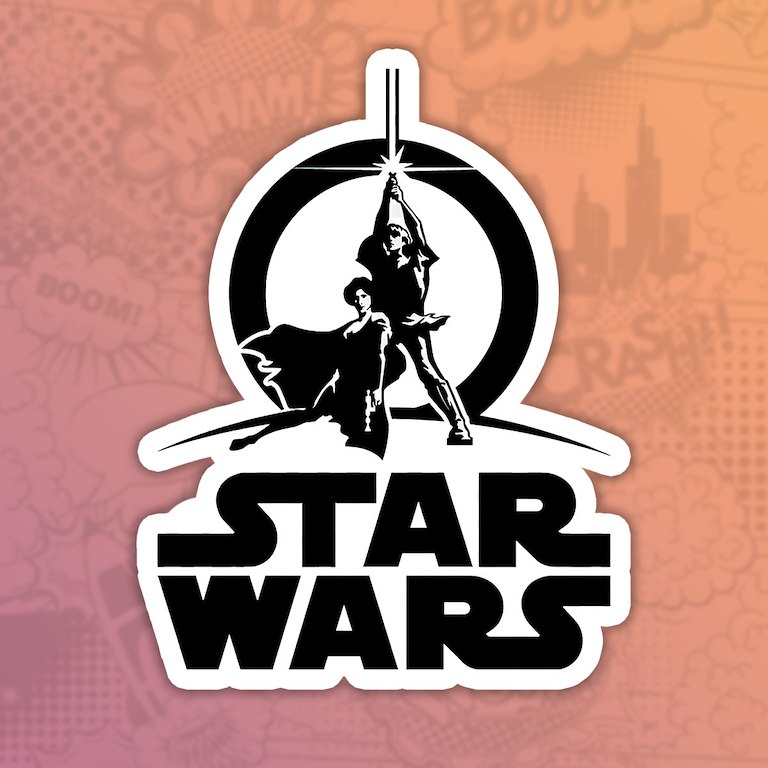 STAR WARS STIKER 2