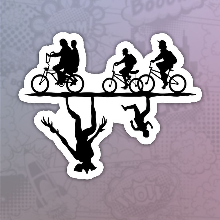 STRANGER THINGS STIKER 12