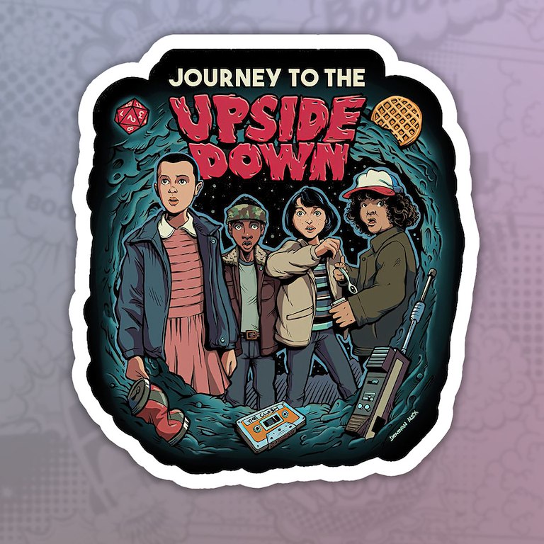 STRANGER THINGS STIKER 4