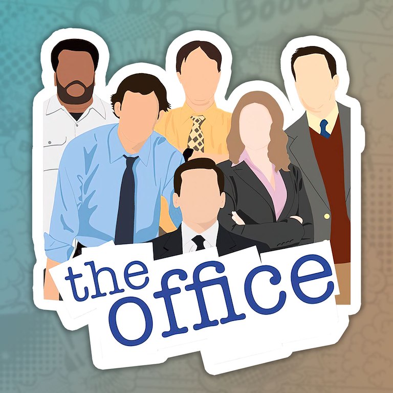 THE OFFICE STIKER 2