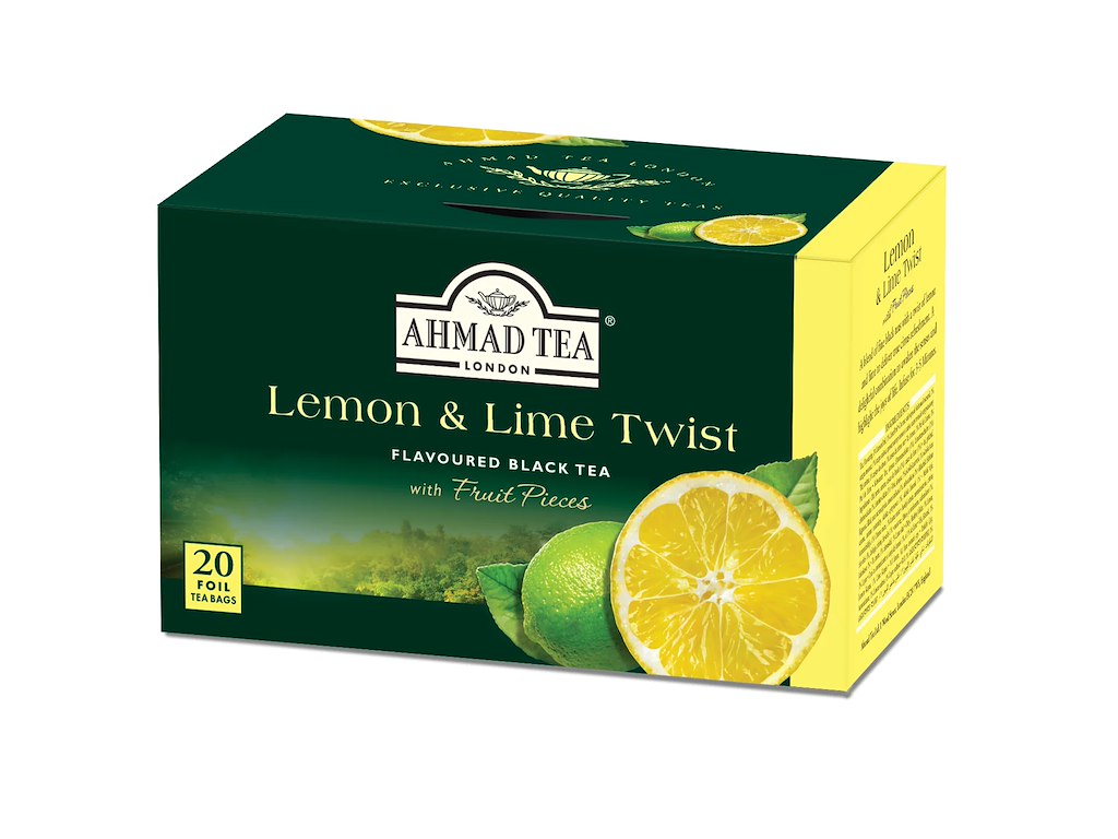 Čaj LEMON & LIME TWIST Ahmad Tea 20 kesica