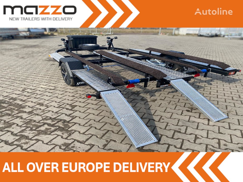 Nova DOUBLE Trailer for 2 jet skis+ with Quad space GVW 1340kg PREMI prikolica za čamac