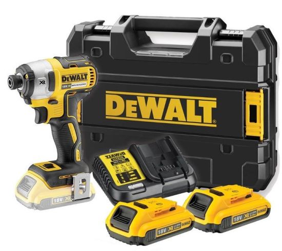 Akumulatorski udarni odvrtač DeWalt DCF887D2; 18V; 2x2,0Ah