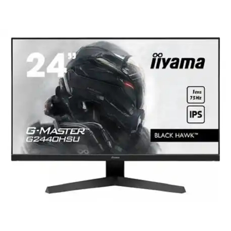 Monitor 23.8 Iiyama G2440HSU-B1 1920×1080/Full HD/IPS/1ms/75Hz/HDMI/USB x2/DP/Zvučnici