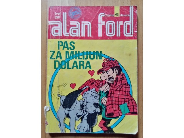 Alan Ford-Pas za Milijun Dolara (Vjesnik Br. 290)