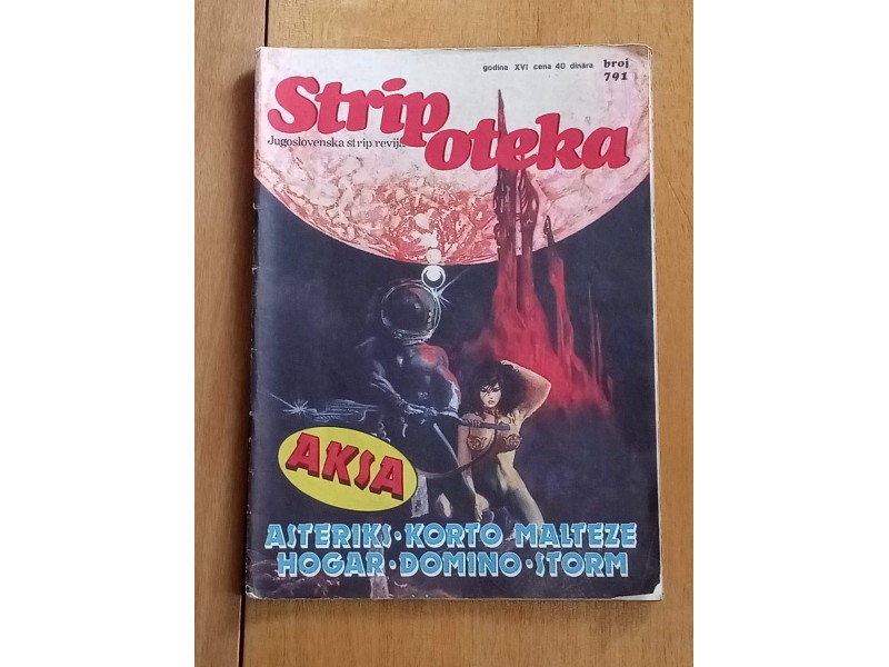Stripoteka - Broj 791 - Aksa - Asteriks - Korto -