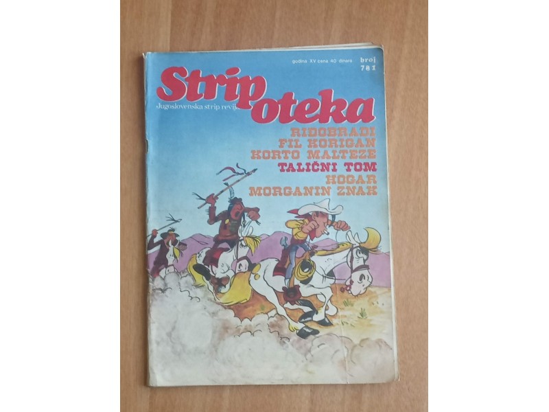 Stripoteka - Broj 781 - Riđobradi - Fil Korigan -