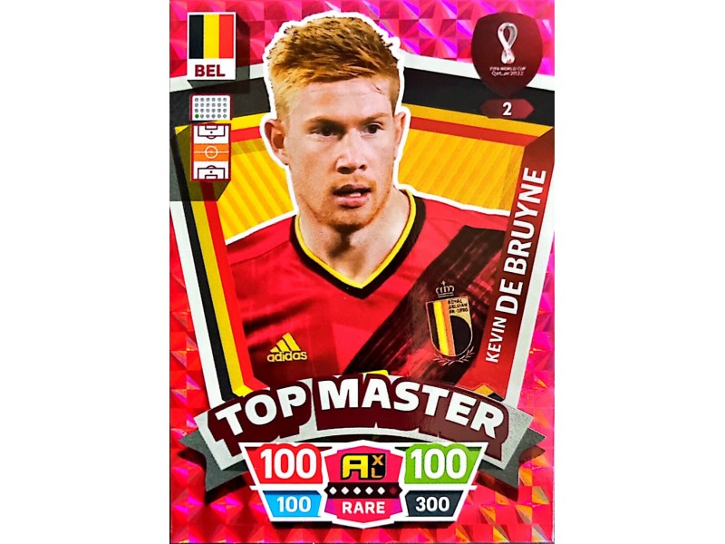 BEL.2 - Kevin DE BRUYNE - Adrenalyn XL-Qatar 2022
