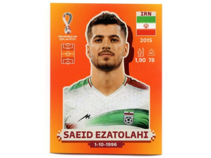 IRN.12 - SAEID EZATOLAHI - PANINI FWC Qatar 2022