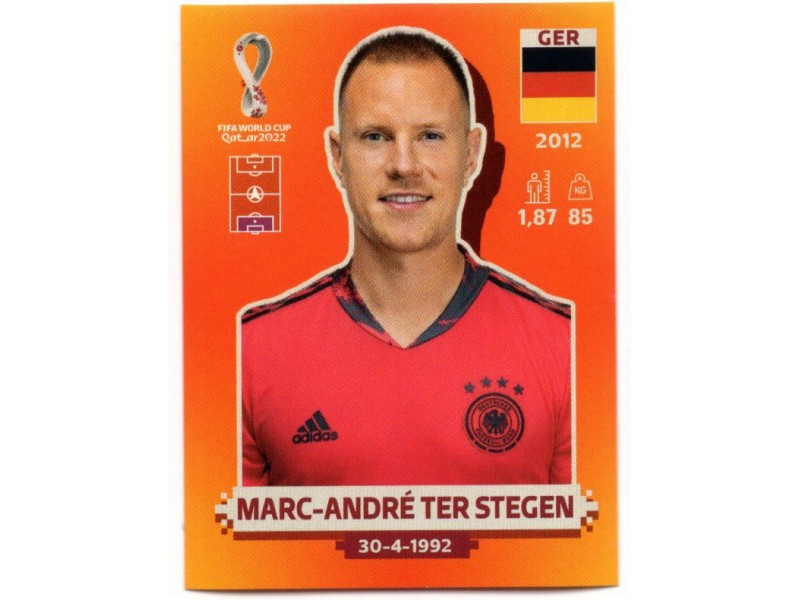 GER.3 - MARC-ANDRE TER STEGEN - PANINI FWC Qatar 2022