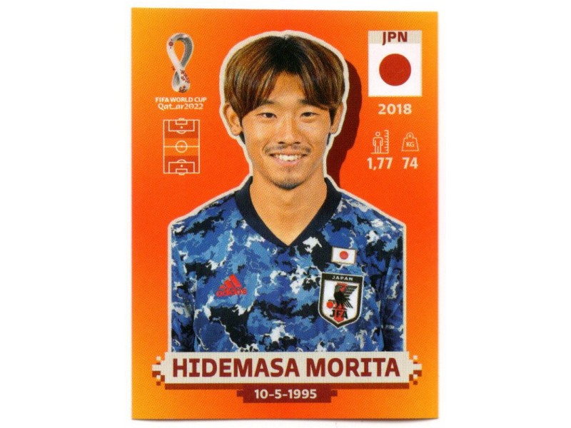 JPN.11 - HIDEMASA MORITA - PANINI FWC Qatar 2022