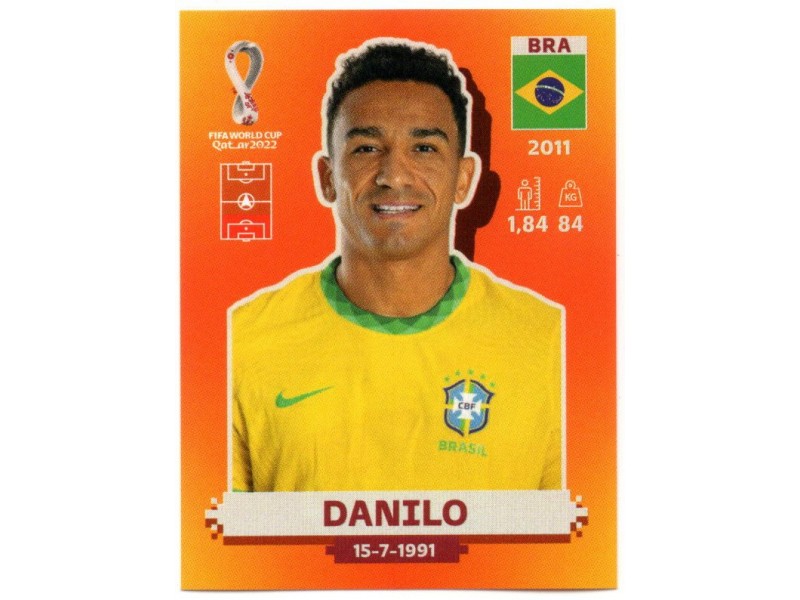 BRA.5 - DANILO - PANINI FWC Qatar 2022