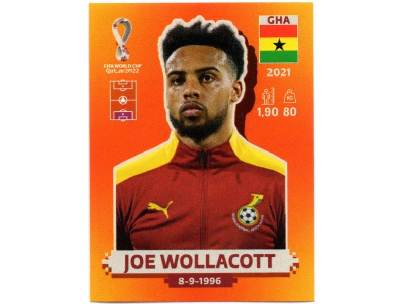 GHA.2 - JOE WOLLACOTT - PANINI FWC Qatar 2022