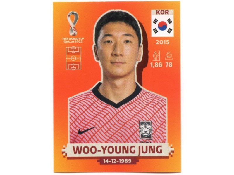 KOR.11 - WOO-YOUNG JUNG - PANINI FWC Qatar 2022