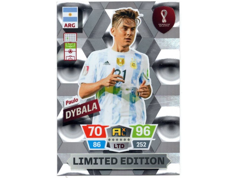 Paulo DYBALA -LIMITED EDITION - Adrenalyn XL Qatar 2022