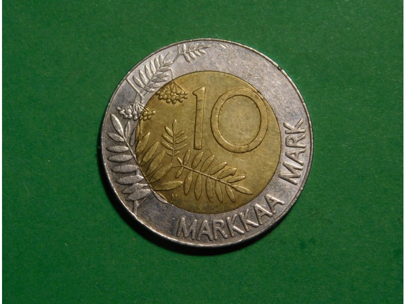 10 markkaa 1993 - Finska