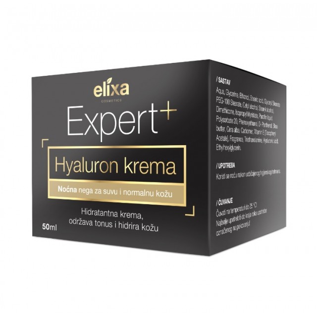 ELIXA HYALURON KREMA NOĆ 50ML
Opis
INFORMACIJE
NALOG
SERVIS
KORISNI LINKOVI