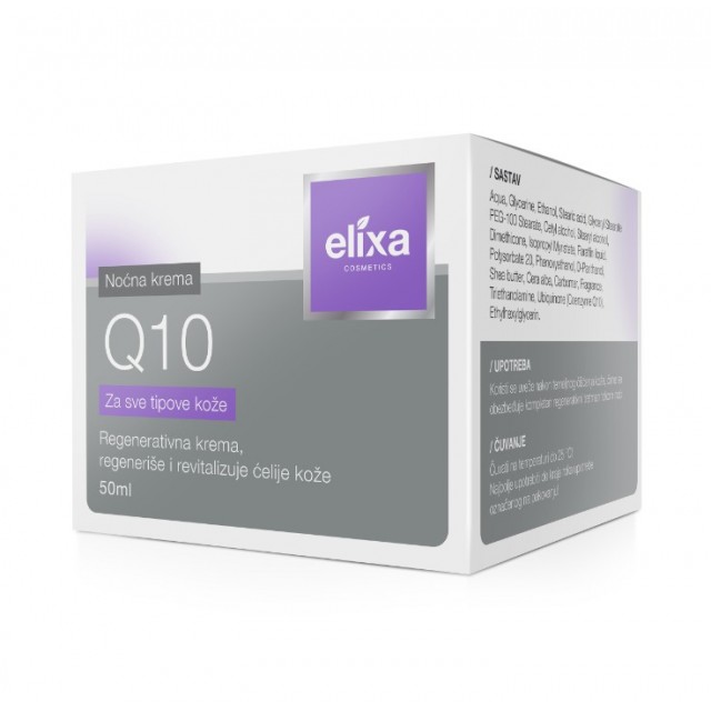 ELIXA Q10 KREMA NOĆ 50ML
Opis
INFORMACIJE
NALOG
SERVIS
KORISNI LINKOVI