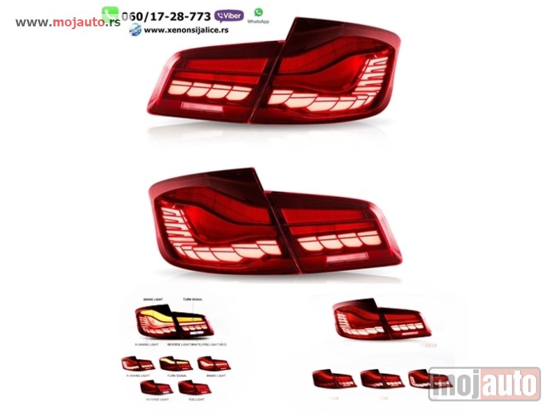 Led stop svetla bmw 5 f10 set