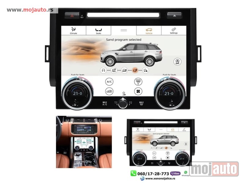 Ac klima panel land rover range rover sport