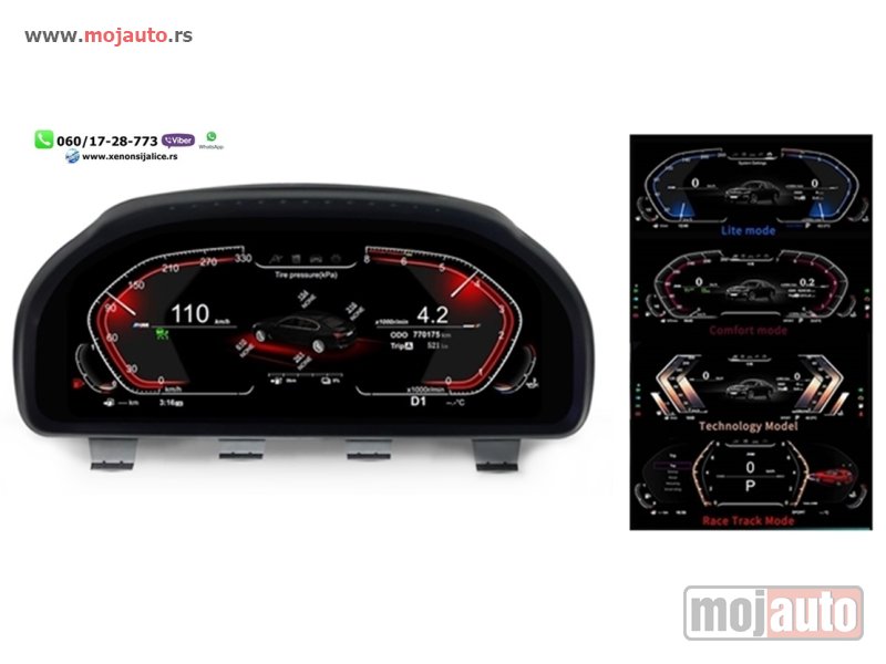 Virtuelna digitalna tabla bmw x5 f15