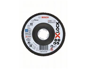 BOSCH Bosch x-lock flap disk x571 metal g80 125m
