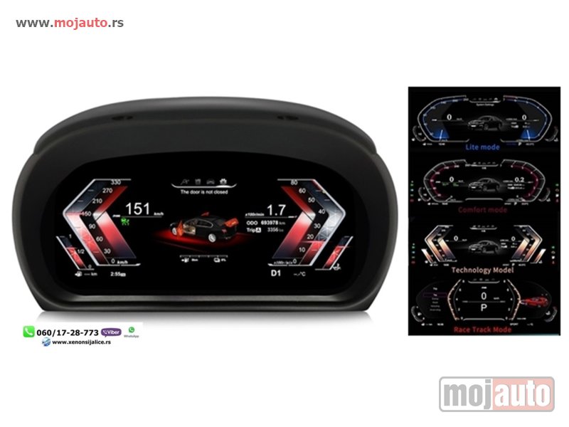 Virtuelna digitalna tabla bmw 7 e65