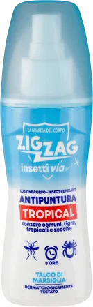 Zig Zag
TROPICAL losion protiv krpelja i komaraca, 100 ml
Biocid