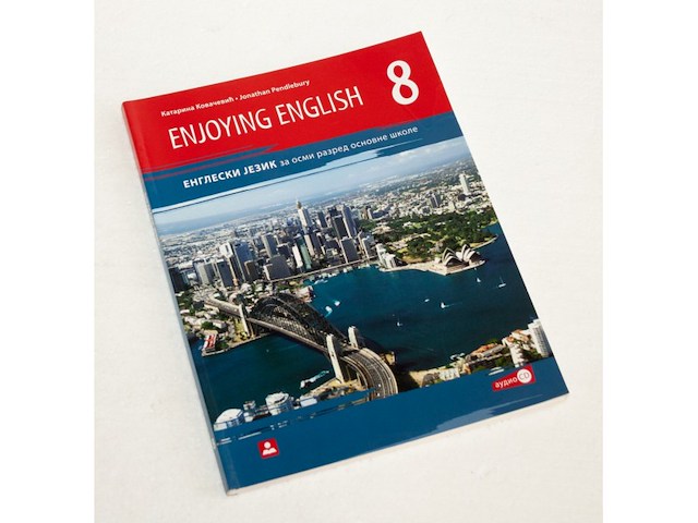 Enjoying English 8 Udžbenik + CD, Katarina Kovačević