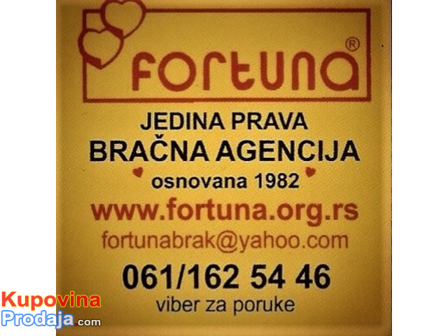 "FORTUNA" 41. GODINA BRAČNOG POSREDOVANJA