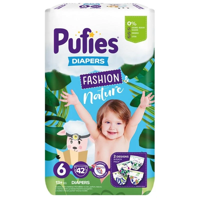 Pufies pelene za bebe Fashion&Nature Extra Large 6