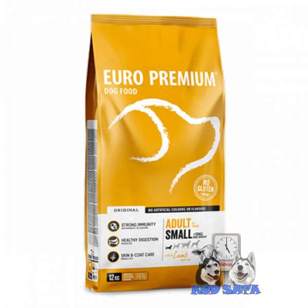 Euro Premium Hrana Za Pse Malih Rasa, Jagnjetina i Pirinač 12kg