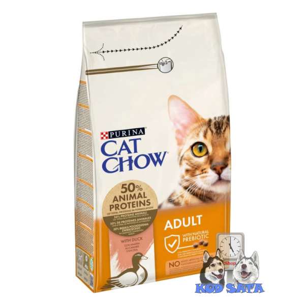 Purina Cat Chow Hrana Za Mačke, Pačetina 15kg