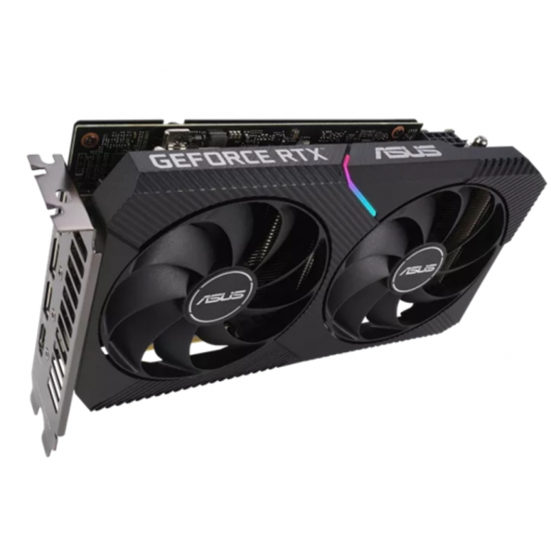 Grafička karta ASUS RTX3060 V2 DUAL-RTX3060-O12G-V2 NVD/12GB/GDDR6/192bit/crna