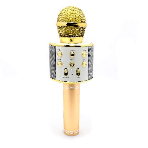 Mikrofon Bluetooth 858 zlatni
